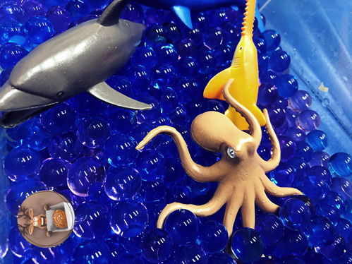 Мектеп жасына дейінгі баланың сөзін белсендіру: «Теңіз шоуы» сенсорлық ...